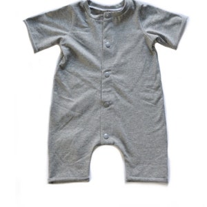 Monochrome Snap Front Baby Romper - Etsy