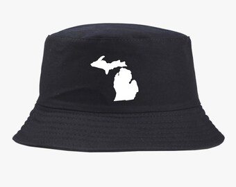Michigan State Bucket Hat - Etsy