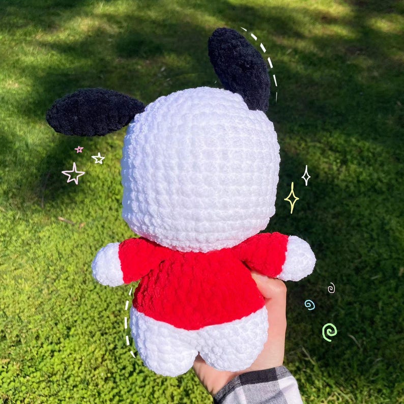 Pocha Puppy Crochet Pattern, Cute Loaf Puppy Plushies, Dog Crochet ...