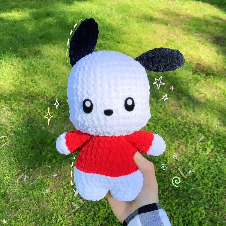 Pocha Puppy Crochet Pattern, Cute Loaf Puppy Plushies, Dog Crochet ...