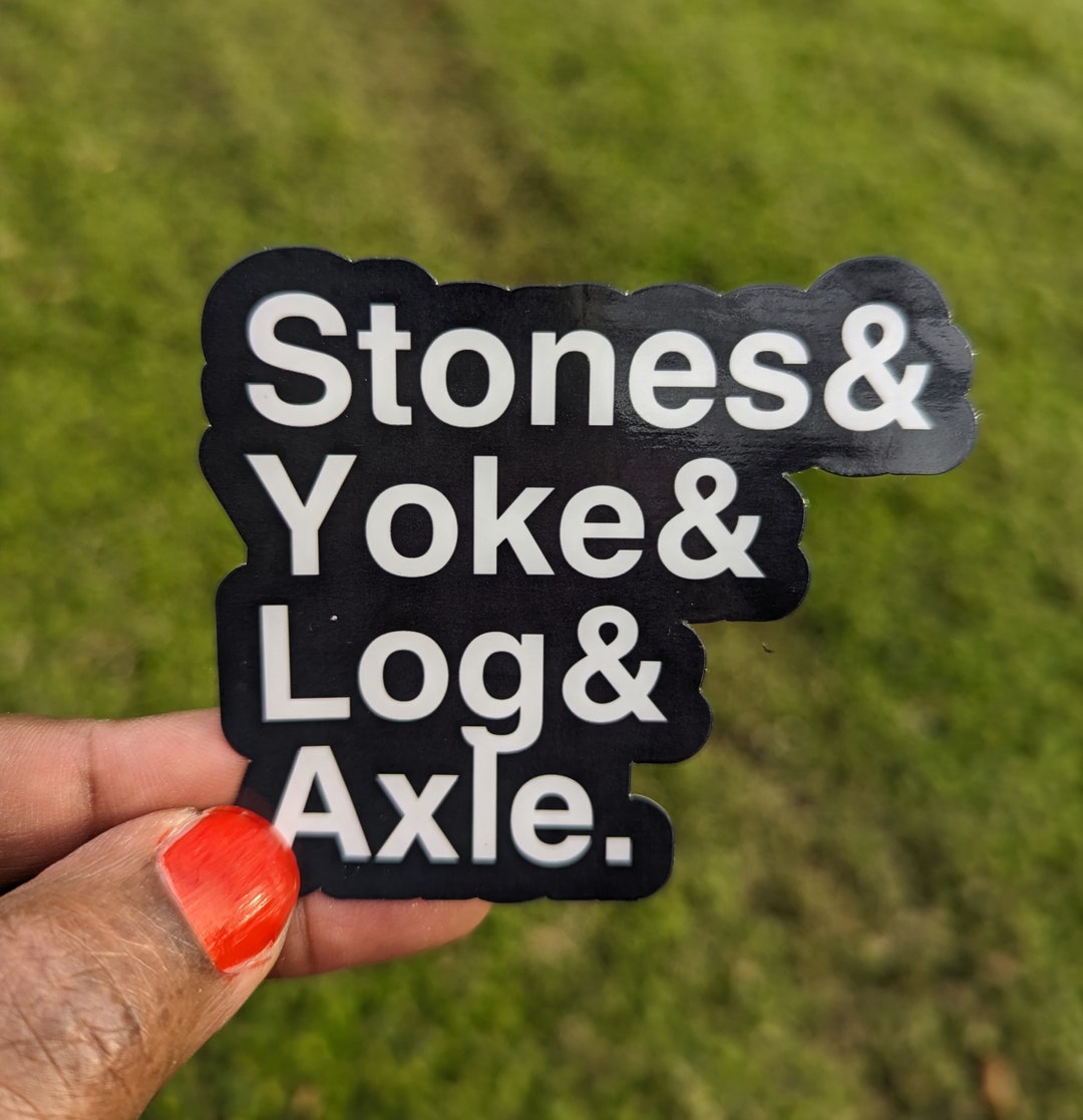 Strongwoman Strongman Core Basics Sticker - Etsy