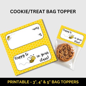 Honeycomb Happy to Bee in Your Class Cookie Treat Bag Topper, Welcome ...