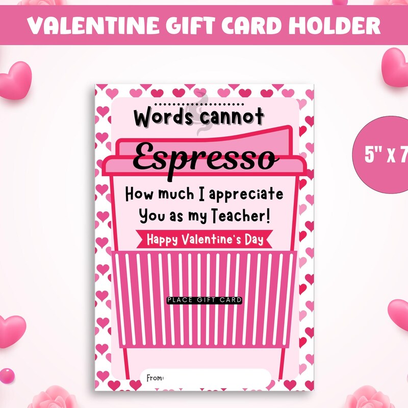 Teacher Valentines - Etsy