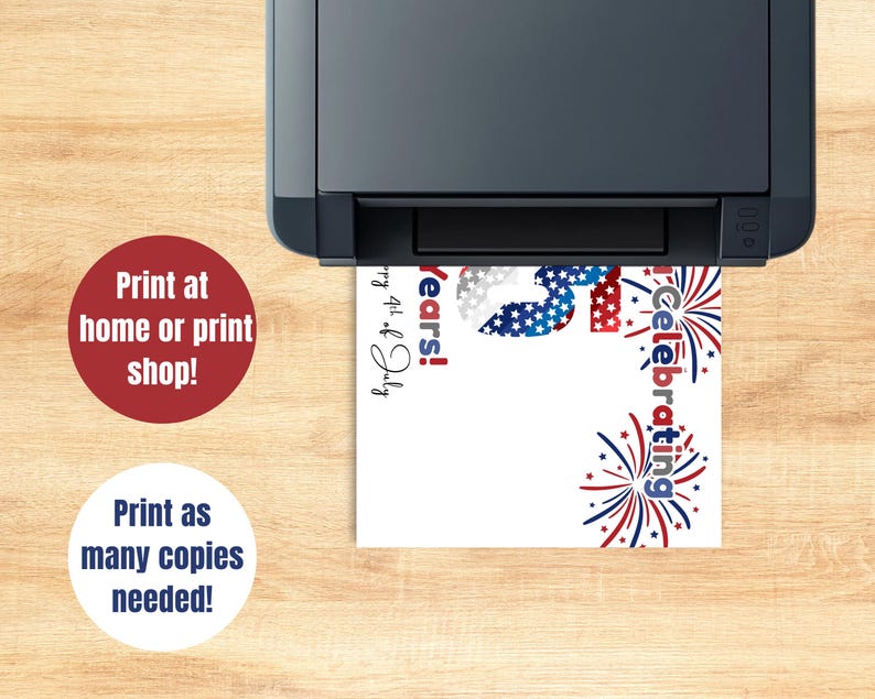America 250th Birthday Handprint Craft Printable, 4th of July Handprint ...