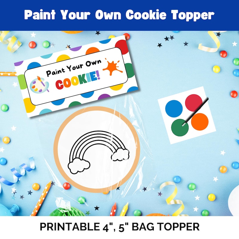 Paint Your Own Cookie - Etsy