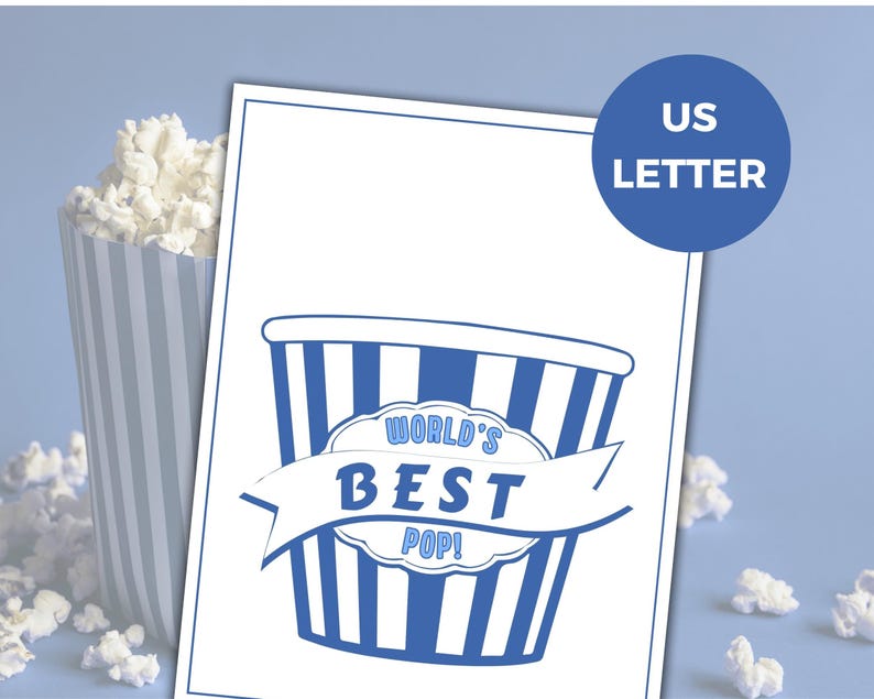 Popcorn Craft for Fathers Day, Best Pop Fathers Day Gift, All About My ...