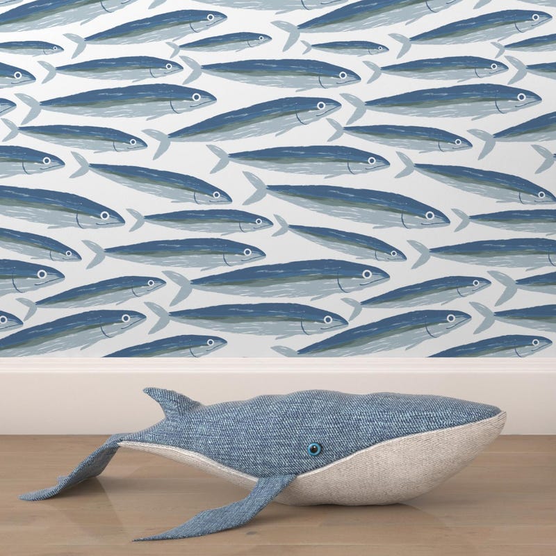 Fish Wallpaper - Etsy