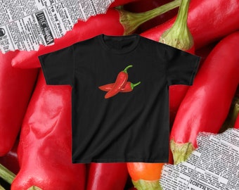 Chilli Pepper Baby Tee Chilli Pepper Shirt, Coquette Baby Tee, Y2k Baby ...