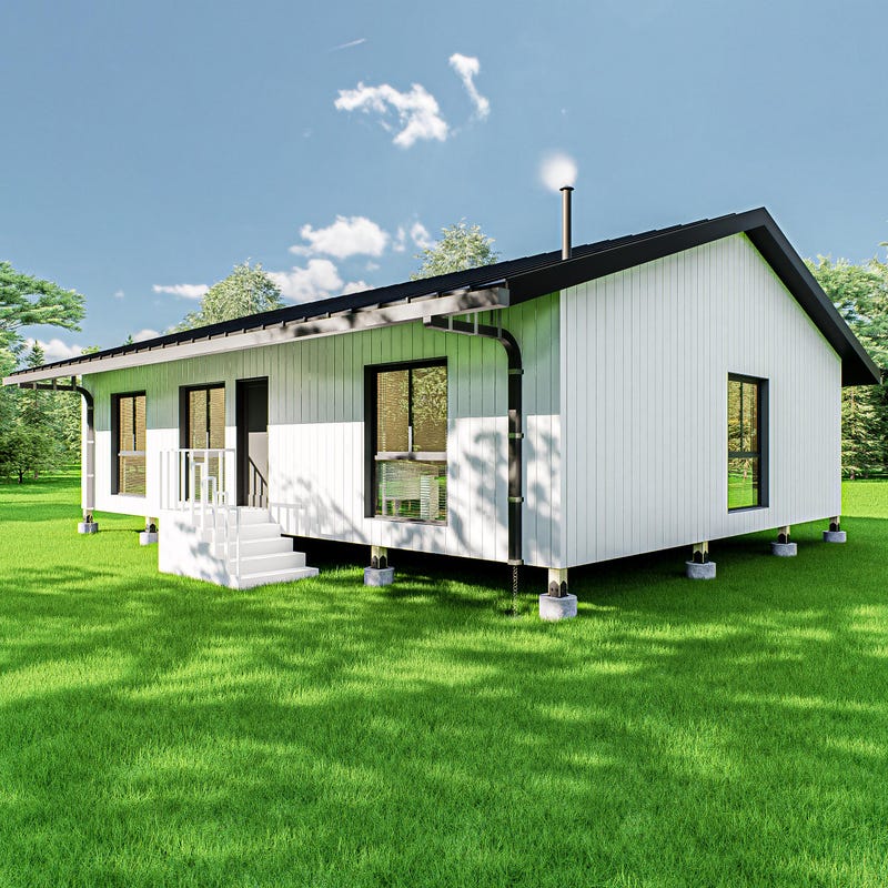 30x40 House Plan - Etsy