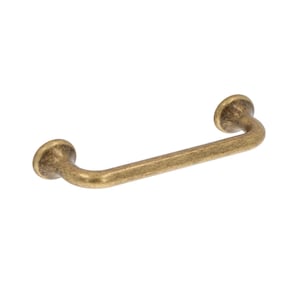 Vintage Italian Cabinet Hardware Set: Antique Brass Knobs and Drawer ...