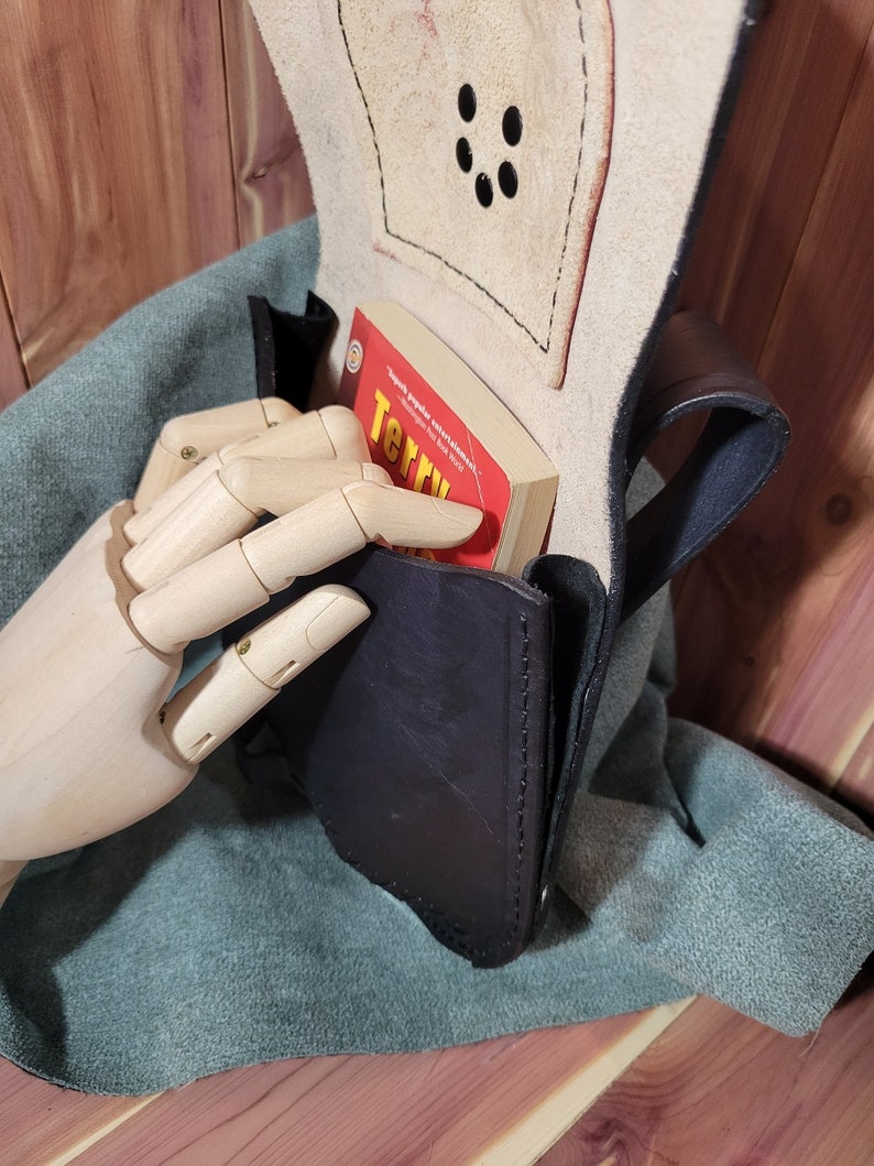 Snake Theme Medieval Leather Belt-bag for LARP, Cosplay, Costume, Armor ...