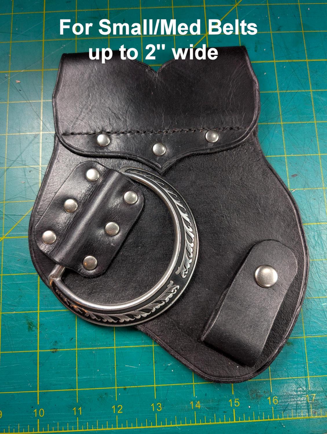 Longsword Sword Frog: Handmade Leather Feder Belt Hanger, HEMA LARP ...