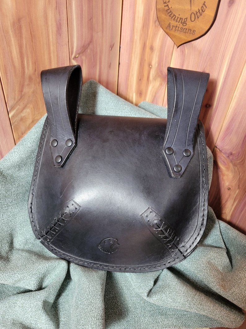 Snake Theme Medieval Leather Belt-bag for LARP, Cosplay, Costume, Armor ...