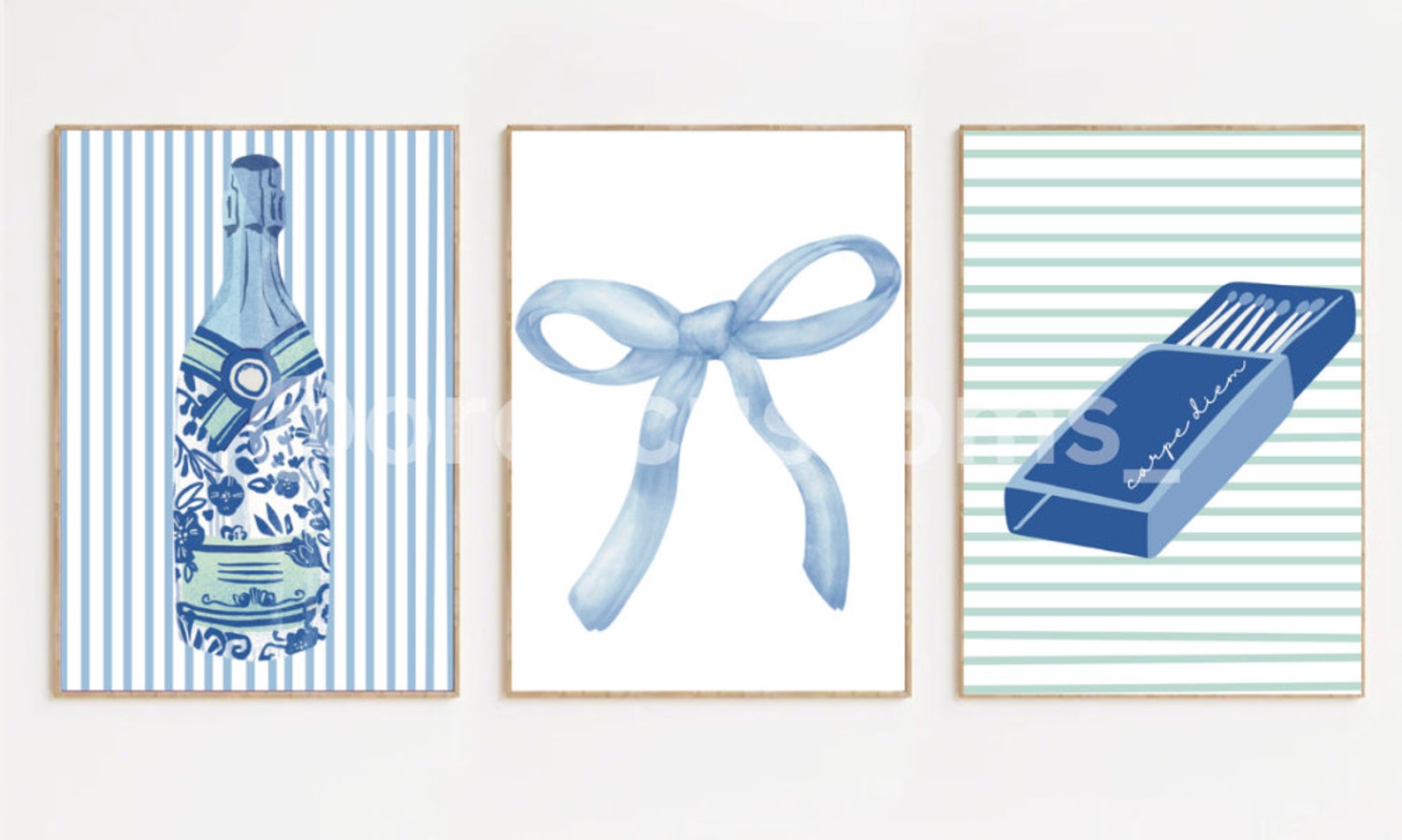 Grand Millennial Prints L Preppy Prints L Home Decor - Etsy