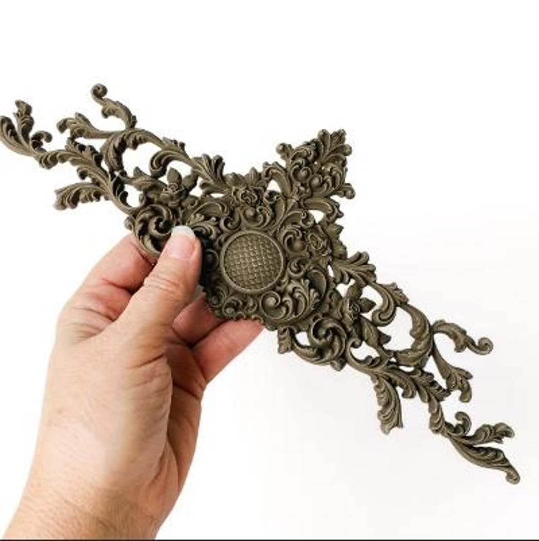 Elaborate Finery Decor Poly - Redesign With Prima | Furniture Applique ...