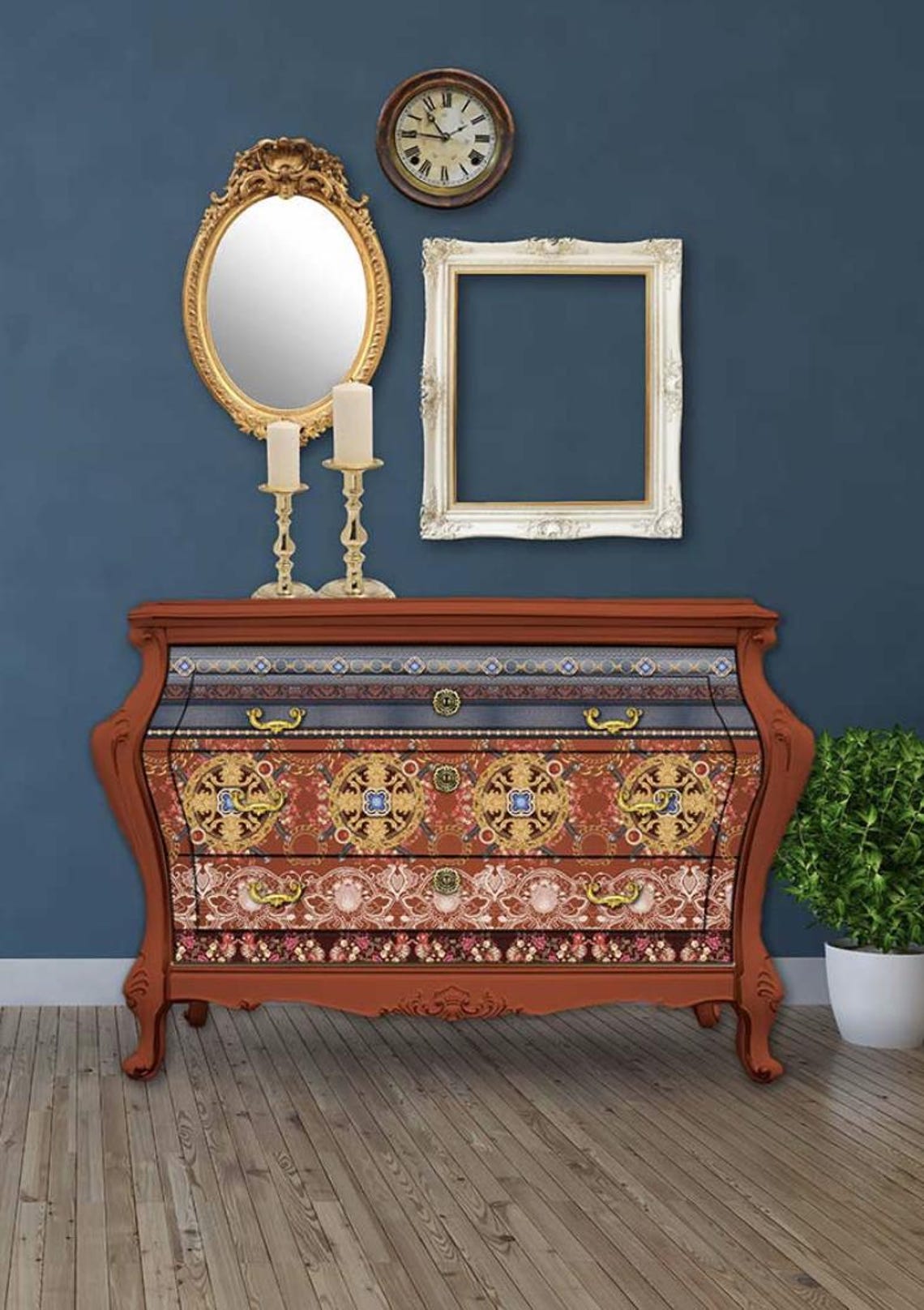 Cece Restyled Divine in Denim Decor Transfers - Redesign With Prima ...
