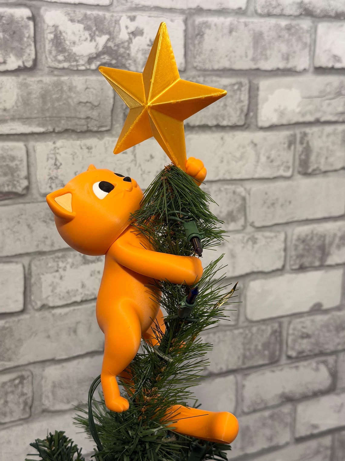 Curious Kitty Tree Topper - Etsy Canada