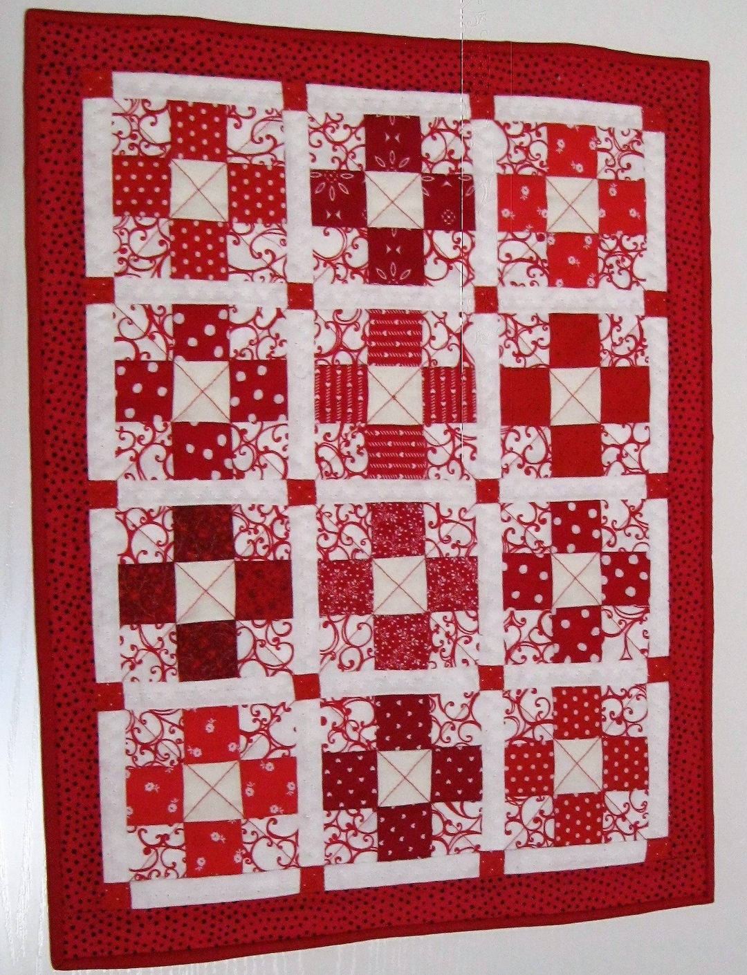 Mini Nine-patch Quilt - Etsy