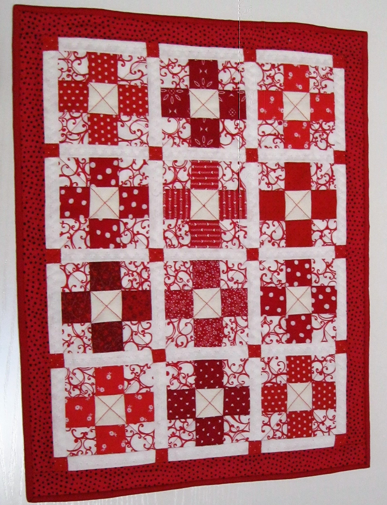 Mini Nine-patch Quilt - Etsy