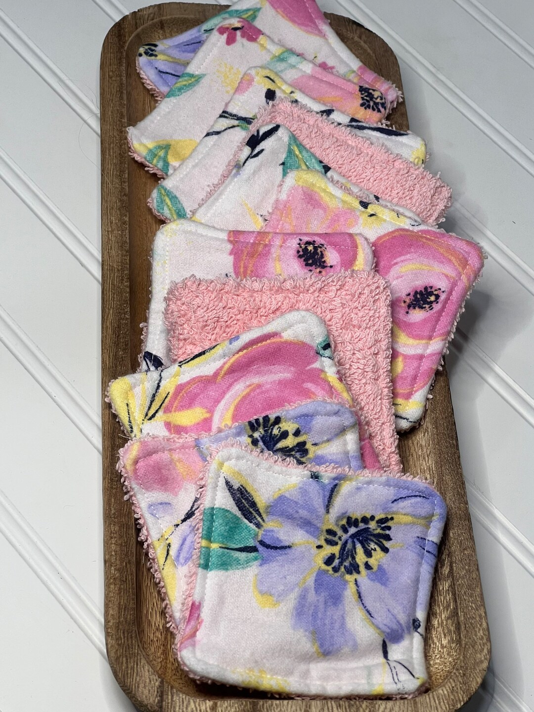 Set of 11 Reusable Face Scrubbies, Facial Squares, Make up Pads,lotion ...