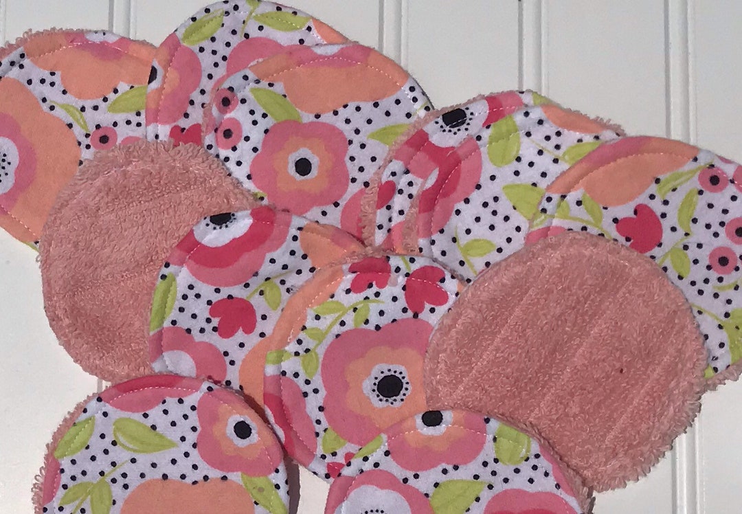 Set of 10 Reusable Face Scrubbies, Facial Rounds, Make up Pads,lotion ...