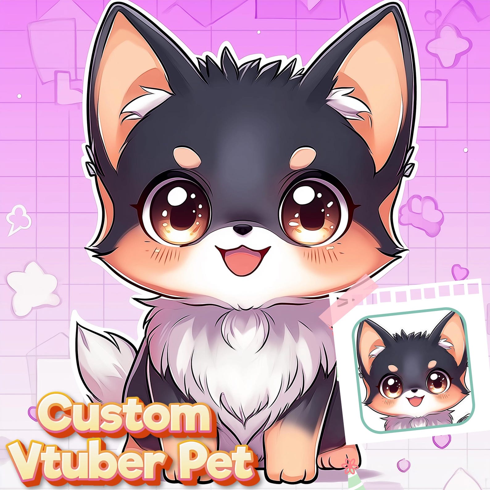 Custom Animal Vtuber Pet Mascot: Reactive L2D Design - Etsy