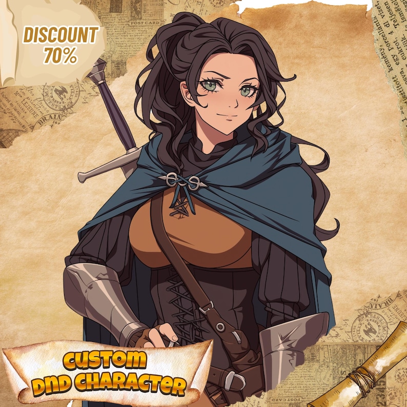 Custom Dnd Character Portrait: Fantasy RPG Commission - Etsy
