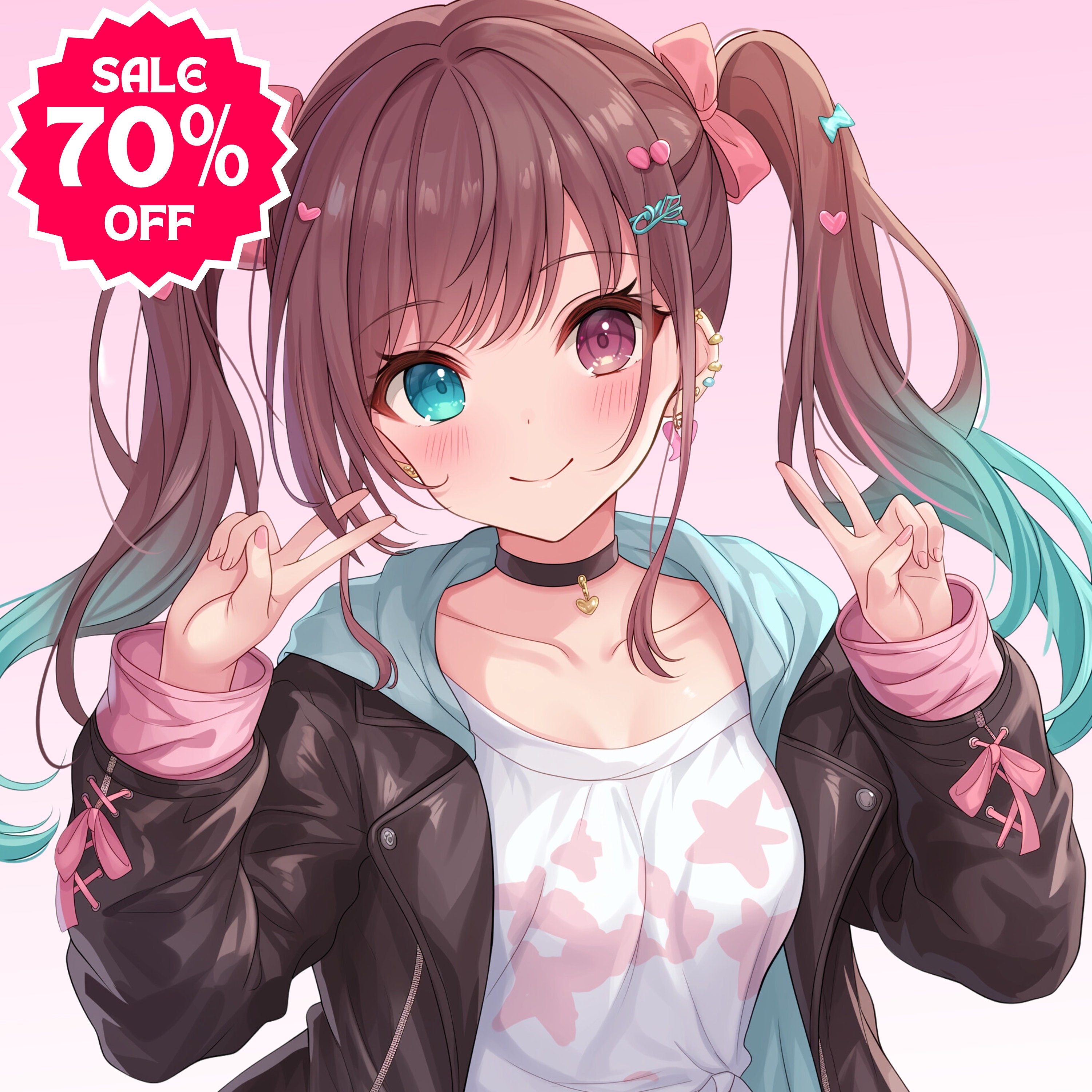 Anime Character Commission Custom Anime/manga Character Original Anime ...