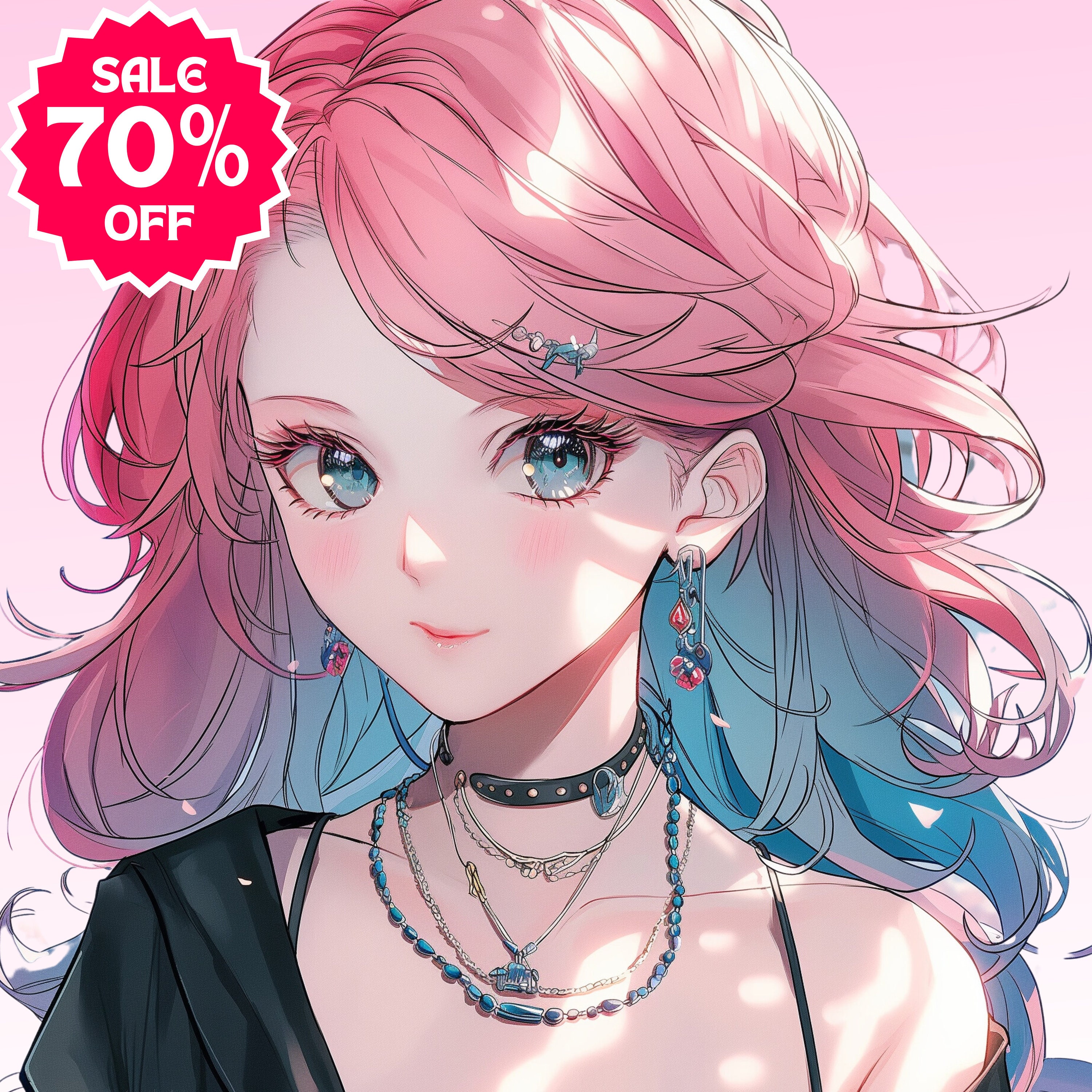 Anime Character Commission Custom Anime/manga Character Original Anime ...