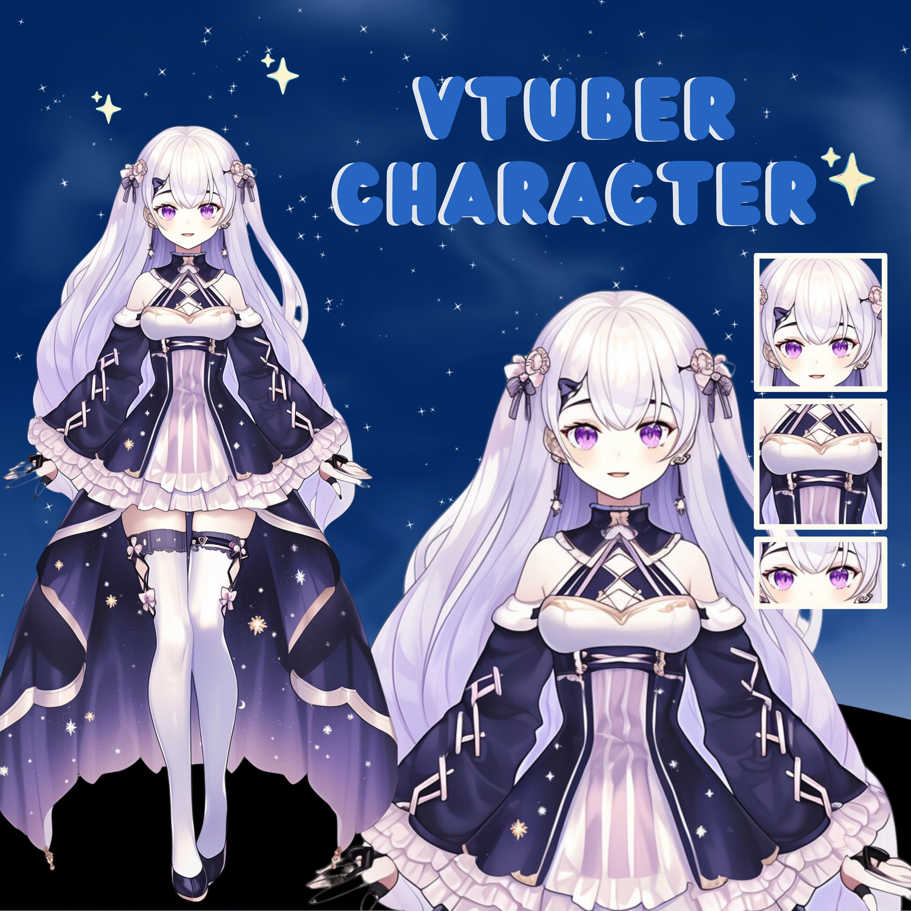CUSTOM LIVE2D VTUBER MODEL Vtuber Model, Vtuber, Custom Vtuber Model ...