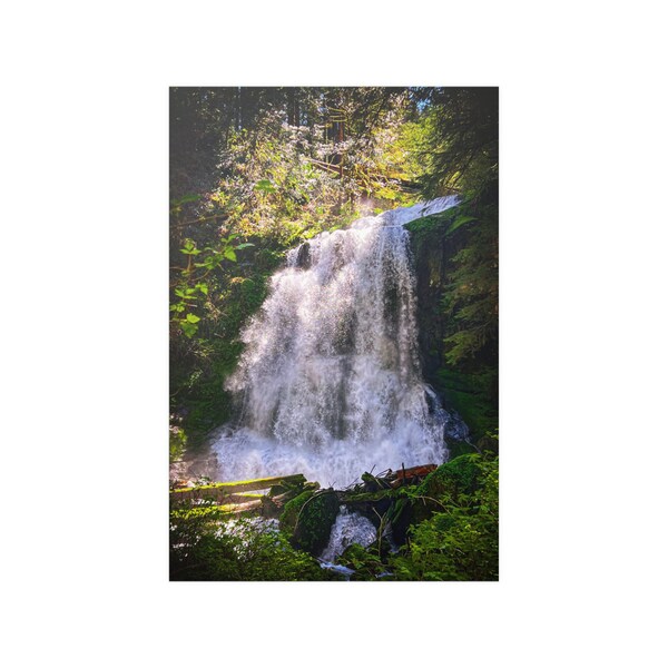 Satin Posters 7 Sizes: Purple Sunset - Etsy