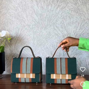 Asoke Top Handle, Mini Cross Body Hand Woven Bags - Etsy