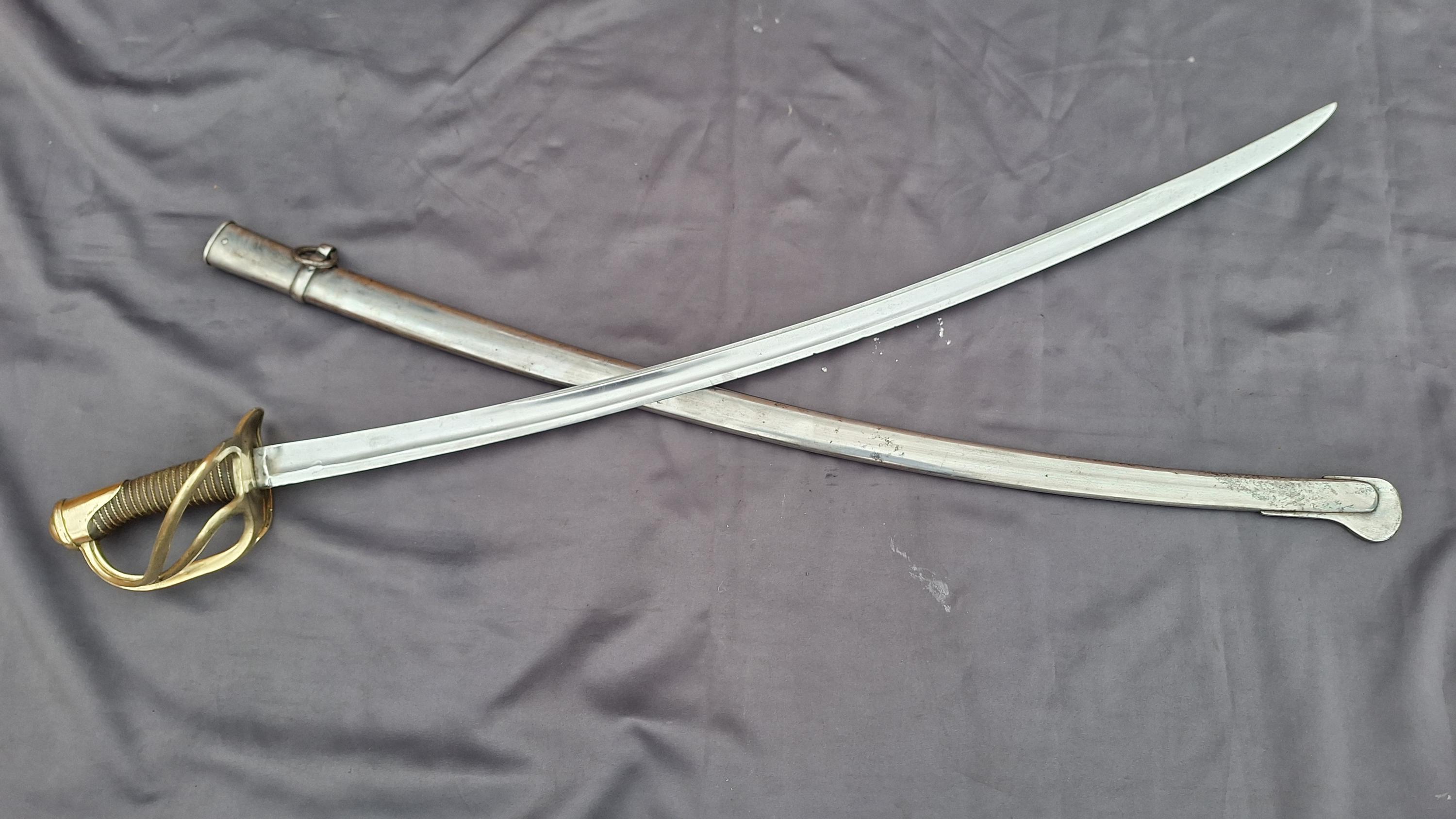 Genuine Antique Sword French Cavalry Saber Mod. 1822 troop - Etsy