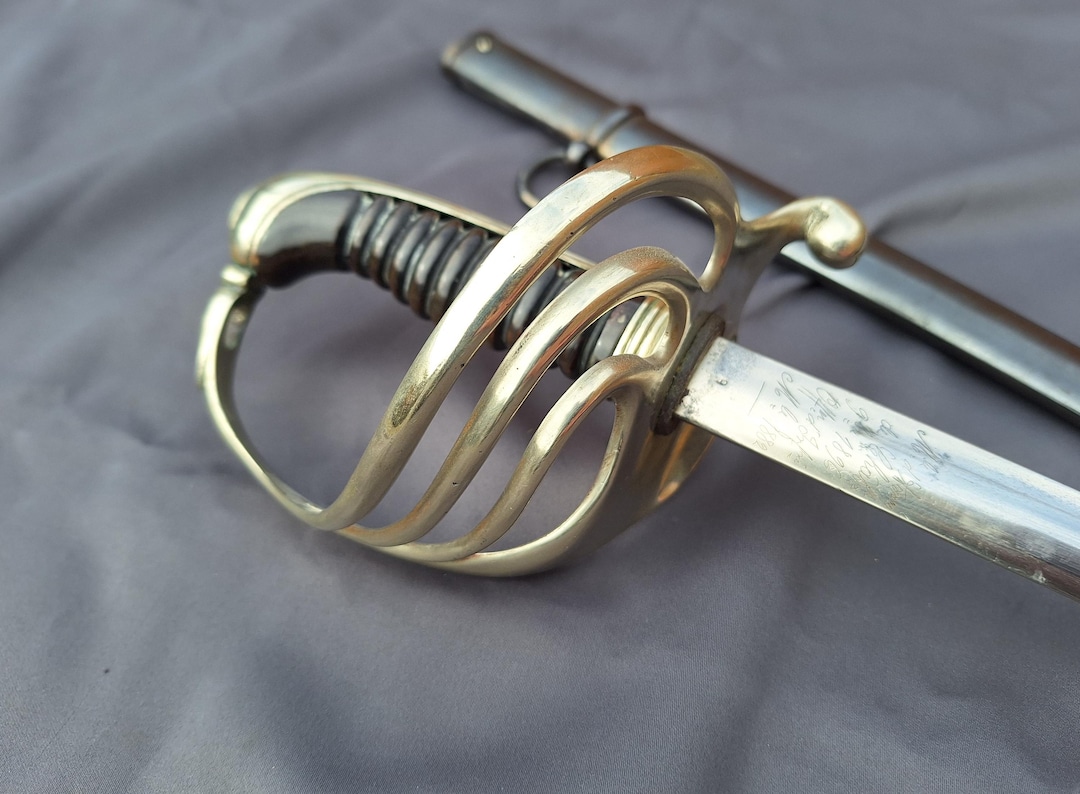 Genuine Antique Sword/saber - French Infantry Officers Model 1882 - Etsy