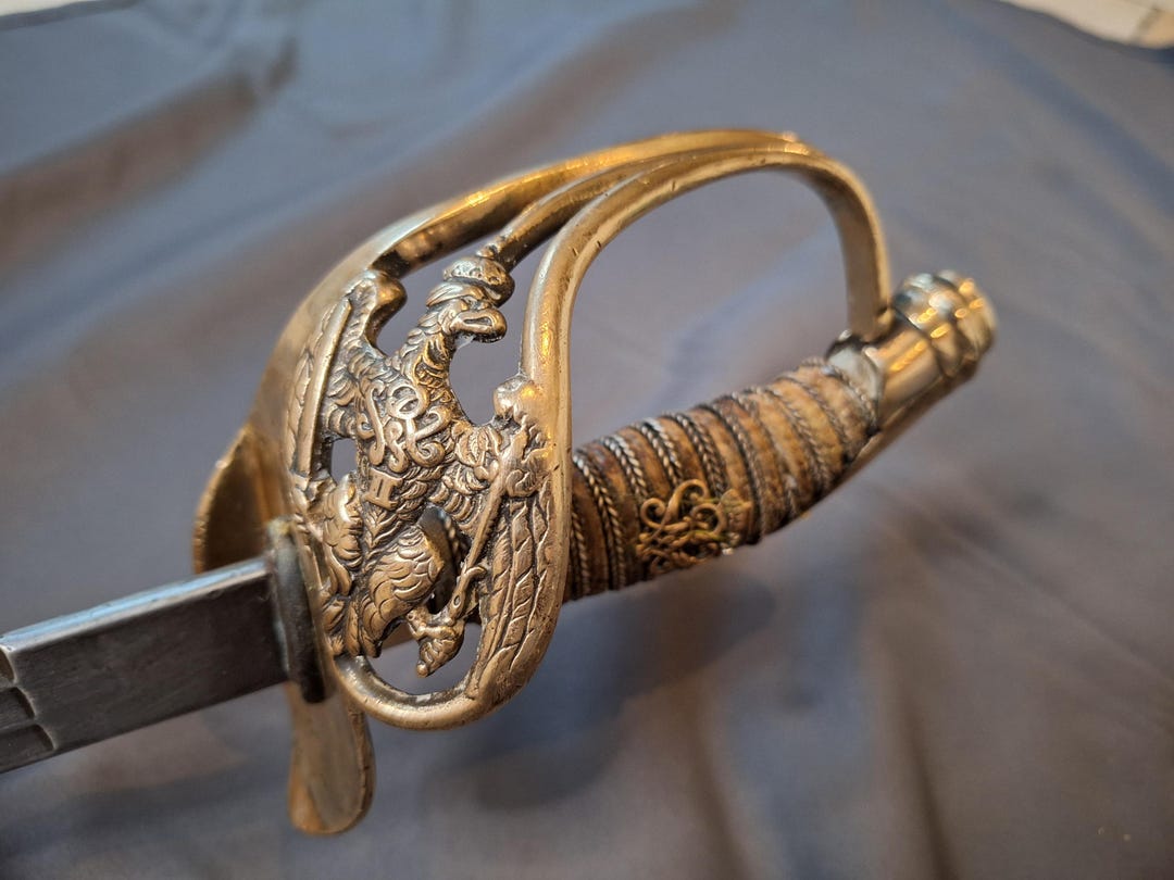 Genuine Antique Sword German / Prussian Infantry Saber/degen Mod 1889 ...