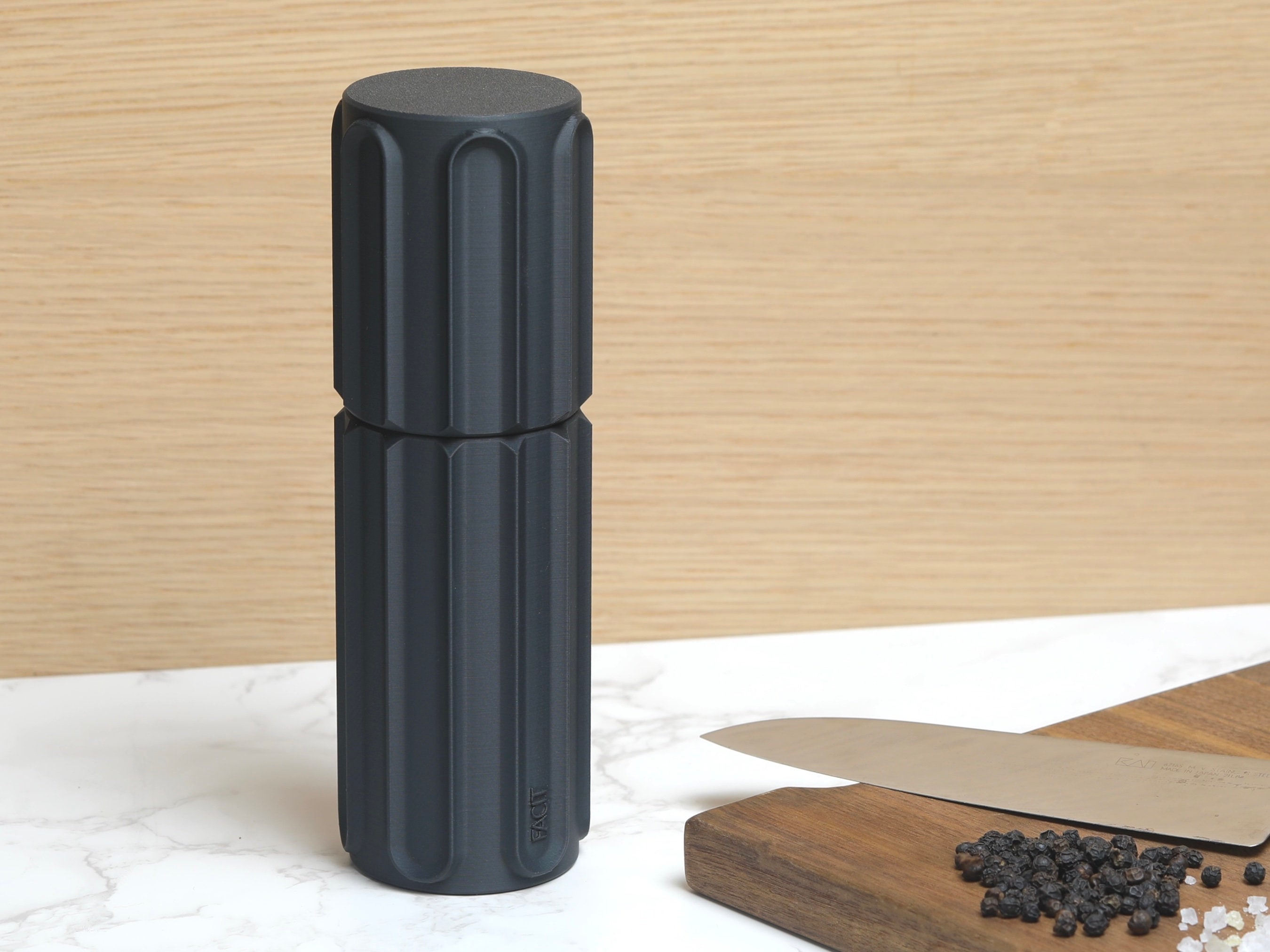 8" Loop Mill | A Unique 3D Printed Pepper Grinder | Modern Design With ...