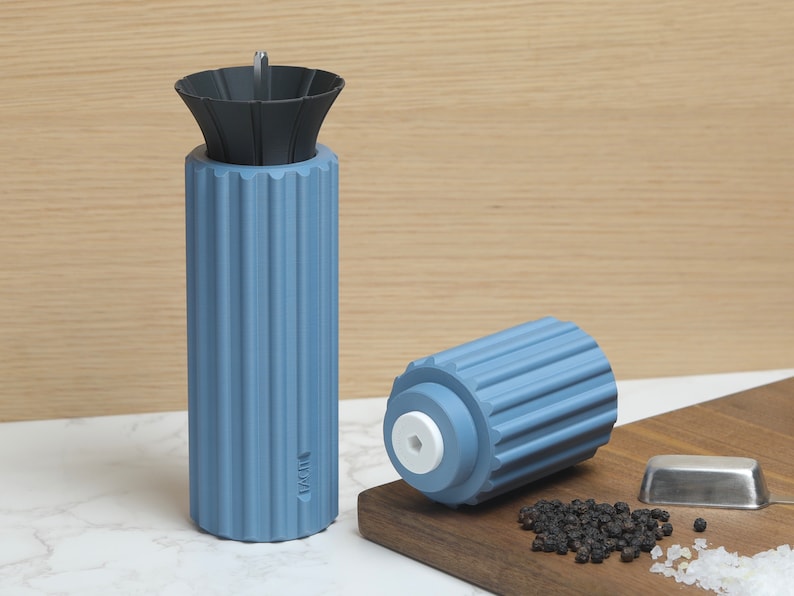 10" Ridge Mill | A Unique 3D Printed Pepper Grinder | Modern Design ...