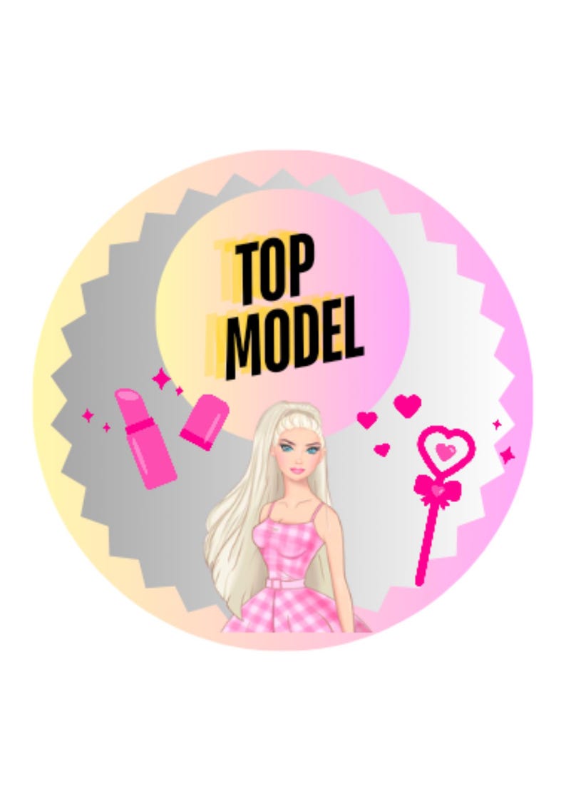 Top Model Cake Toppers - Etsy