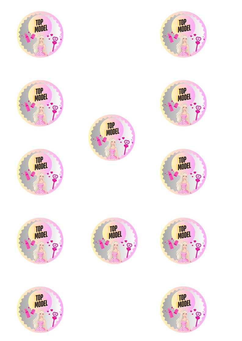 Top Model Cake Toppers - Etsy