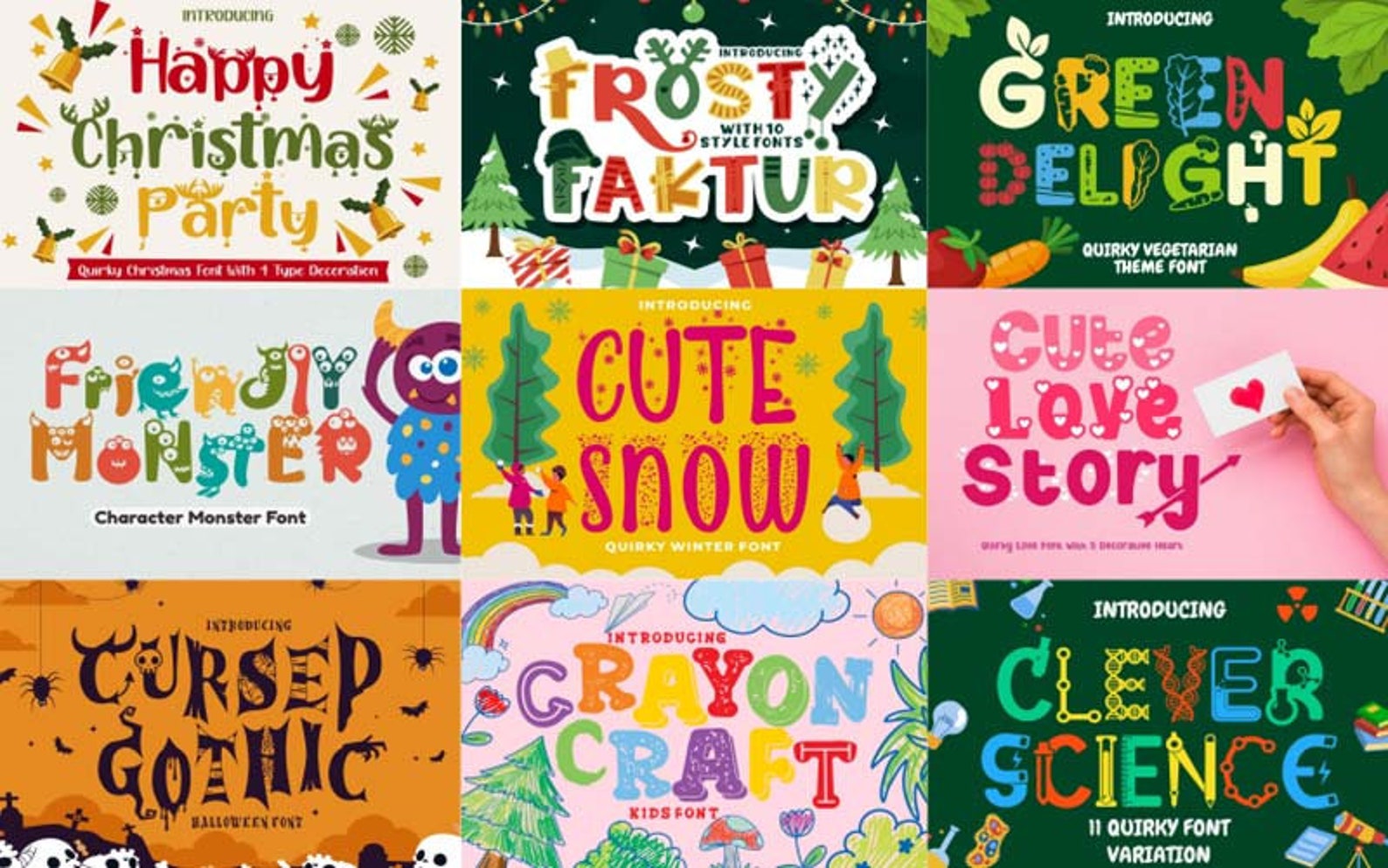 Mega Typeface Bundle - 1200 World's Most Popular Fonts With 488 ...