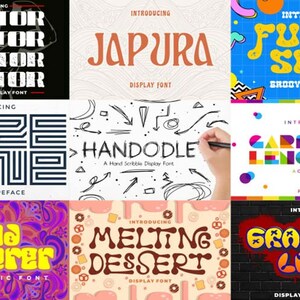Mega Typeface Bundle - 1200 World's Most Popular Fonts With 488 ...