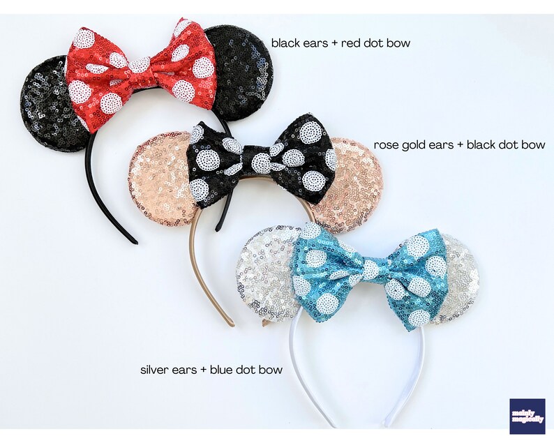 You Pick Color Mickey Ears, Magic Mouse Ears Headband, Ariel ...
