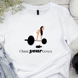 Chase Your Goals Printable Art Home Poster Gym Quotes Instant Digital ...