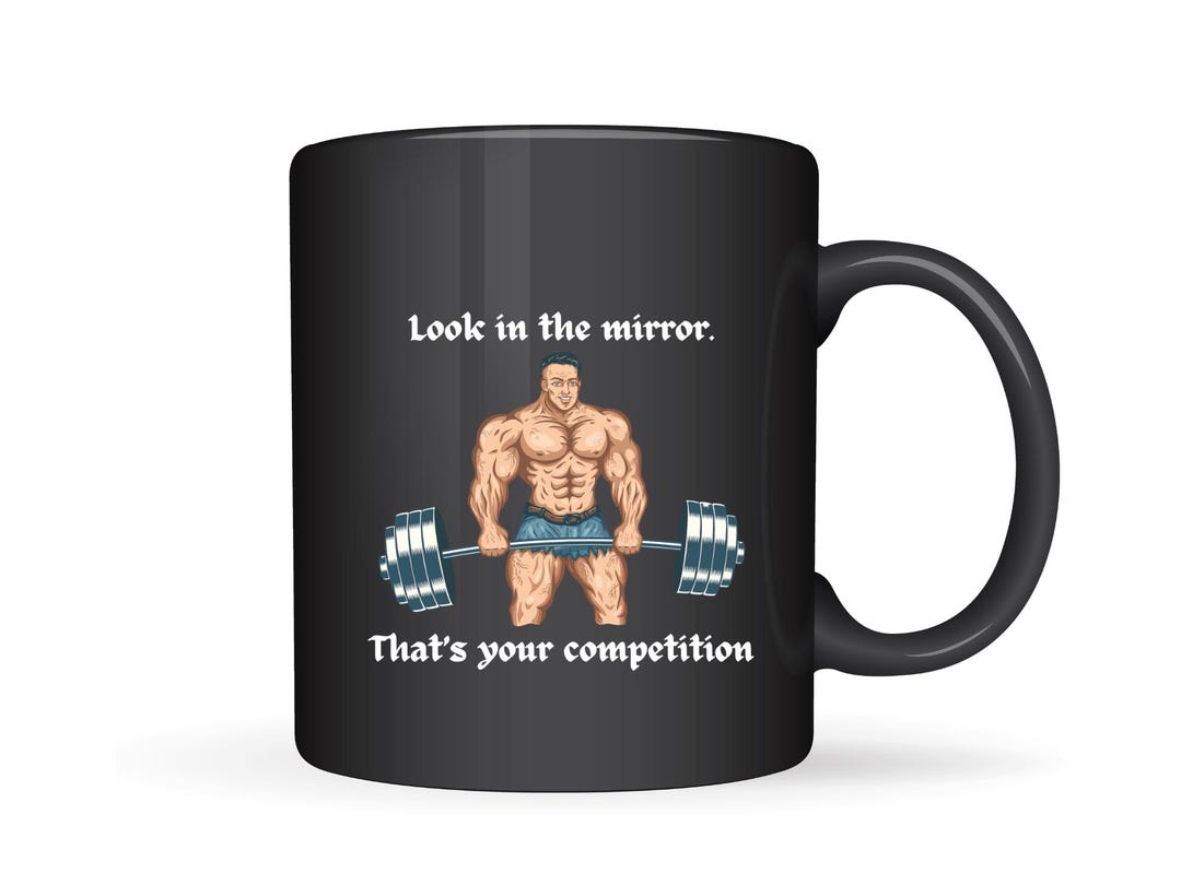 Thats Your Competition Gym Quote. Printable Art Mug Print Fitness ...