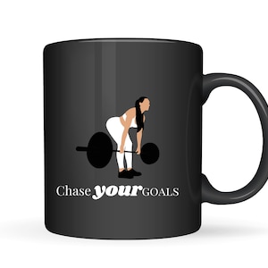 Chase Your Goals Printable Art Home Poster Gym Quotes Instant Digital ...