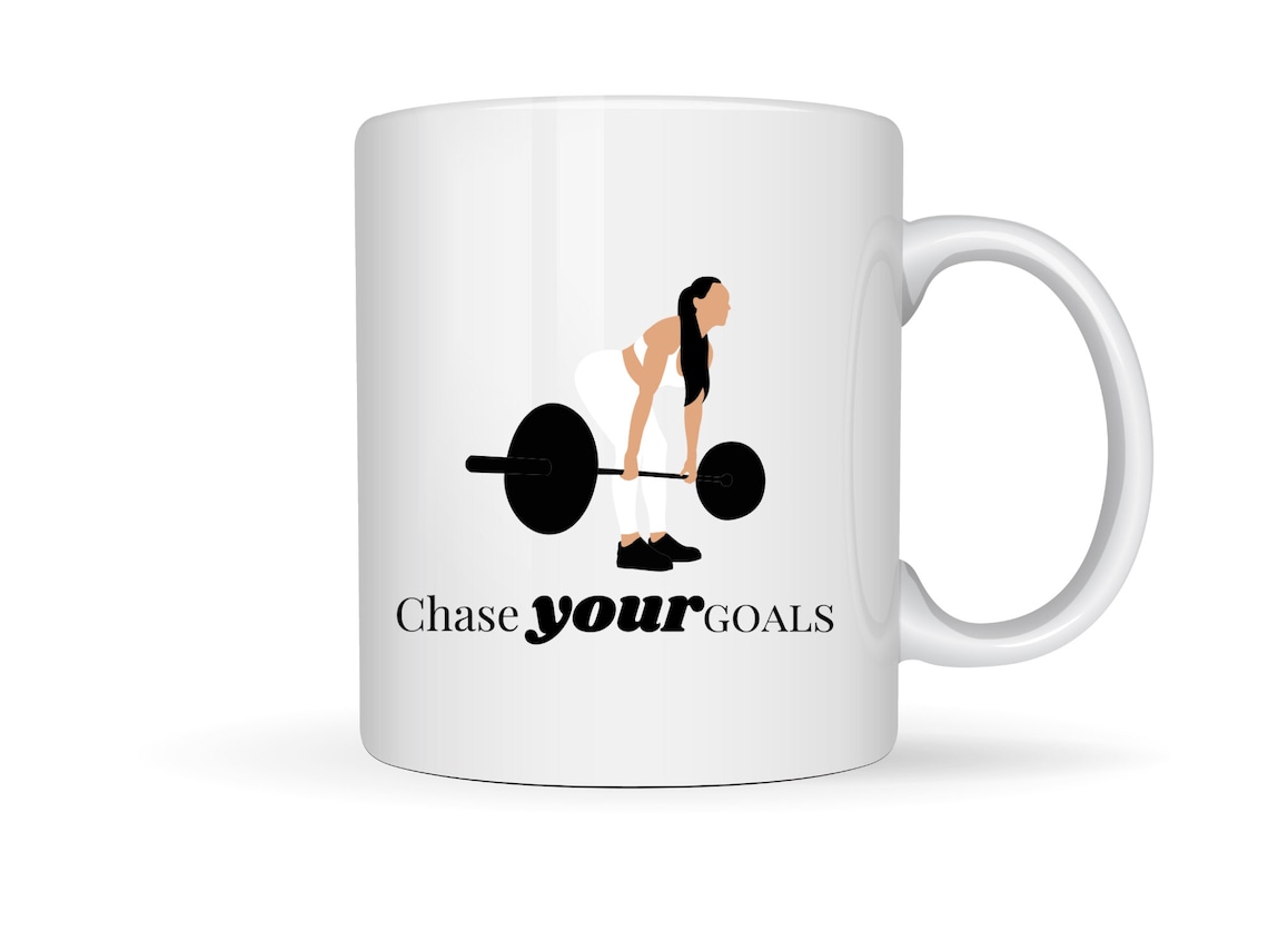 Chase Your Goals Printable Art Home Poster Gym Quotes Instant Digital ...