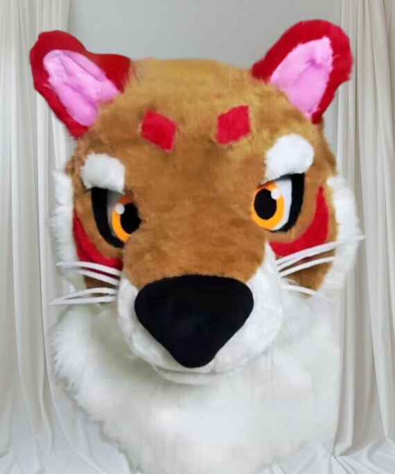 Handmade Furry Fursuit Head - Personalized Character… - Gem