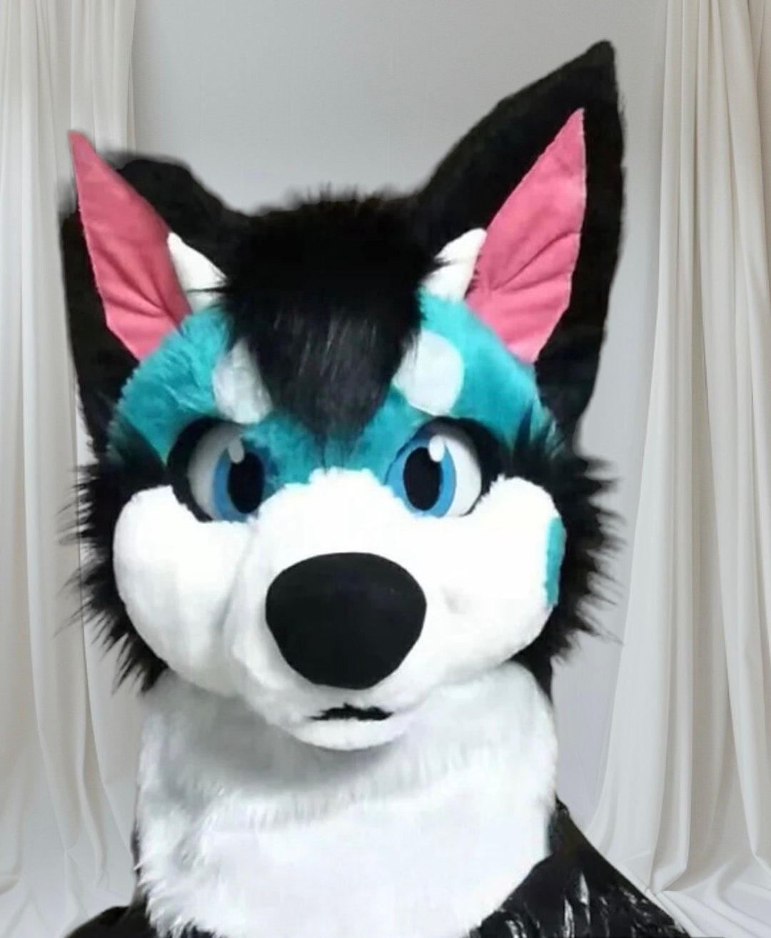 Handmade Furry Fursuit Head Personalized Character Cosplay Fursuit Head ...