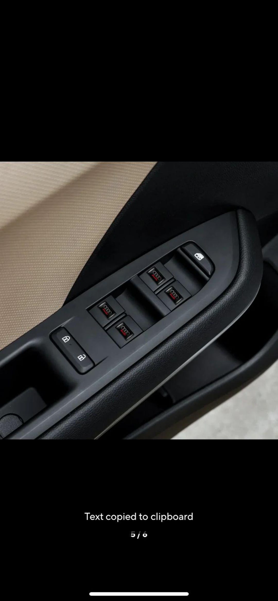 10pcs Car Accessories Epoxy Resin Badge Car Interior Sticker for Audi ...