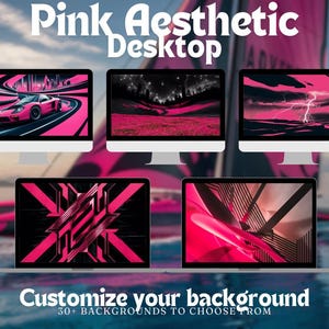 Computer Wallpapers, Computer Backgrounds, Pink Aesthetic, Laptop Pink ...